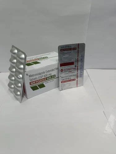 Metronidazole Extended Release Tablets 200 Mg At Best Price In Baddi