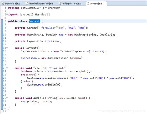 Java23种设计模式——23行为型模式之解释器模式 Csdn博客