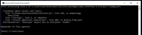 python modulenotfounderror no module named lors