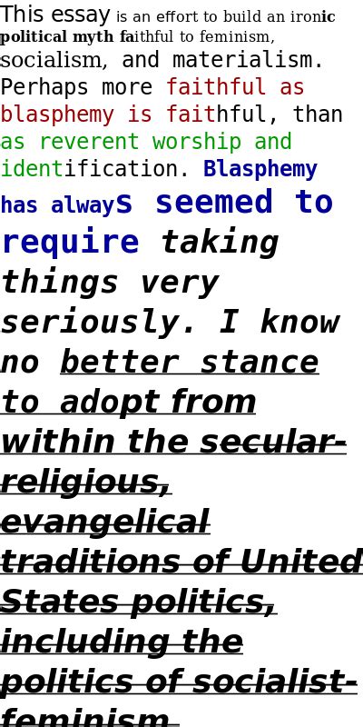 The Quest For Piet 3 Or Text Rendering Madness Notgull The Worlds Number One Source Of