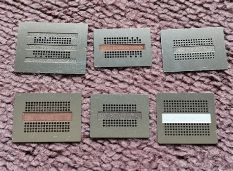Set Of 12 Ddr Ddr2 Ddr3 Ddr5 Memory Stencils Memory Memory Stencils