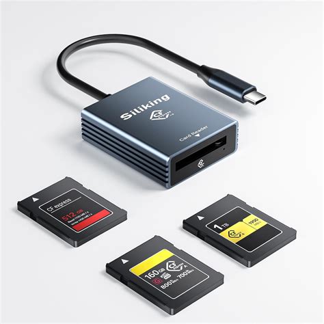 Amazon Com Ultra Fast CFexpress Type B Card Reader 10Gbps USB 3 1 Gen2 Universal