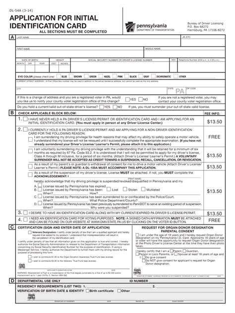 Penndot Pennsylvania Renewal Id Card Fill Out And Sign Online Dochub