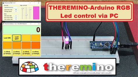 Theremino Arduino Rgb Led Control Via Pc
