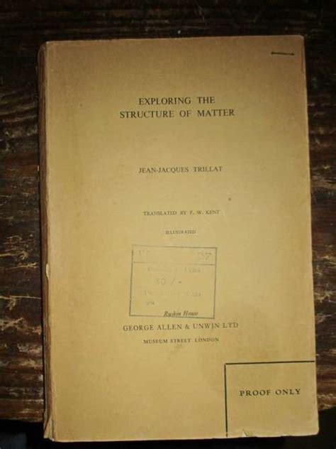 Other Antiquarian Collectable Exploring The Structure Of Matter 1959 Very Rare Proof Copy