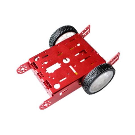 Aluminum Alloy Car Robot Car Smart Chassis 2 Wheel Car Kit For Arduino Opponix