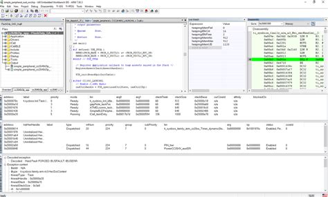 CC2640R2F Simple Peripheral Project Stuck In Hwi ExcHandler
