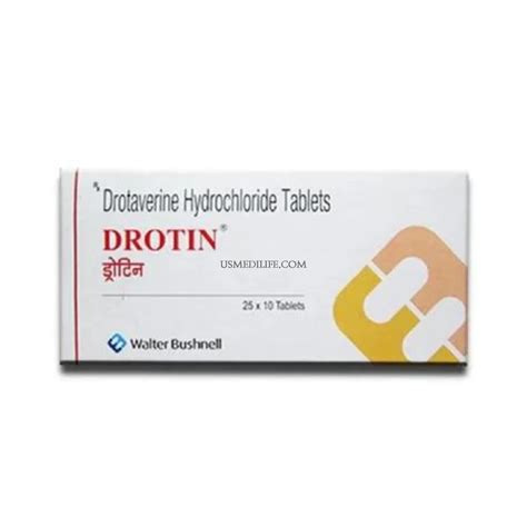 Buy Drotin 40 Mg Tablet Drotaverine Online In Thailand