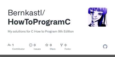 Github Bernkastlhowtoprogramc My Solutions For C How To Program 9th
