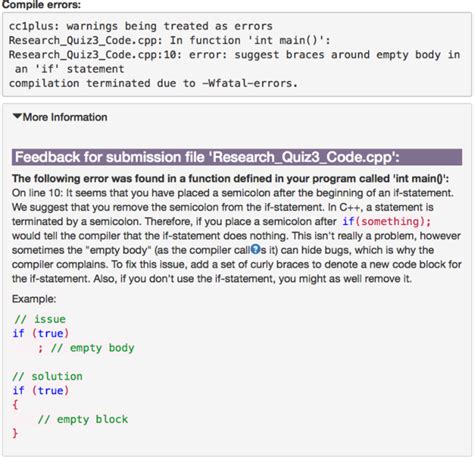 Figure 2 From On Novices Interaction With Compiler Error Messages A Human Factors Approach