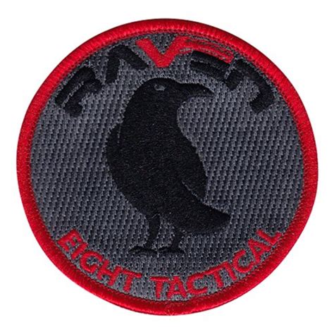 Raven Eight Tactical Patch Civilian Patches