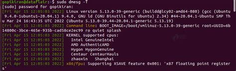 DMESG Command In Linux DataFlair