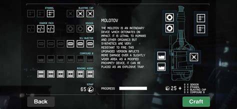 Interactive Video Game Menu Design