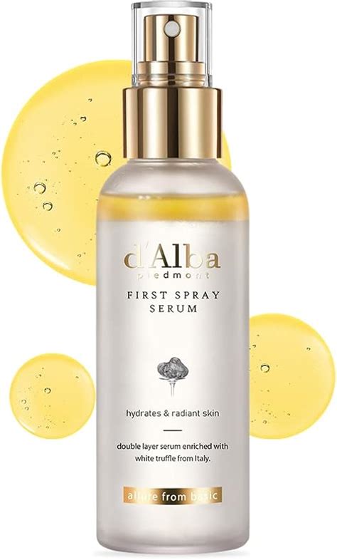 Dalba Italian White Truffle First Spray Serum Vegan Skin Care