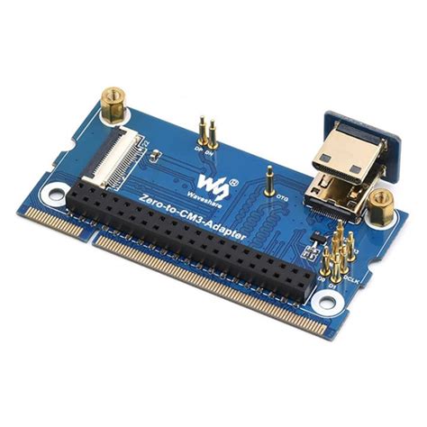 waveshare zero to cm3 adapter for raspberry pi zero 2w to cm3 cm3 core