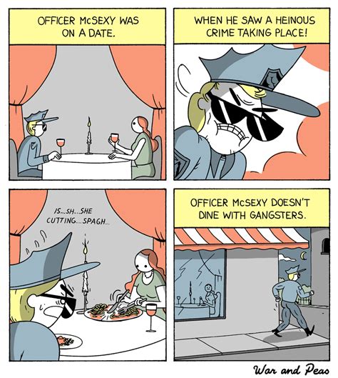 Heinous Crime War And Peas Webcomic