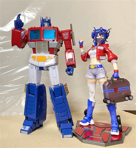 Transformers Optimus Prime Megatron Bumblebee Anime Kotobukiya Bishoujo