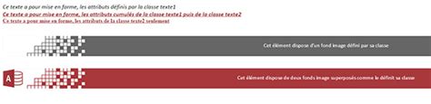 Appliquer plusieurs styles CSS dans un même élément HTML