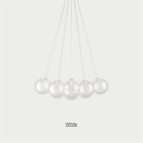 Random Cloud Lodes Large Suspension With Glass Balls