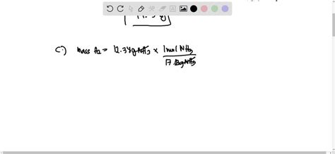 Solved Part 1 How Many Grams Of Nh3 Can Be Produced From 2 76 Mol Of N2 And Excess H2 Part2
