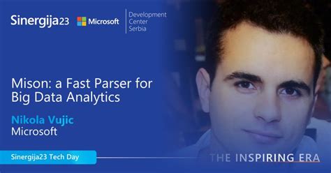Sinergija On Linkedin Mison A Fast Parser For Big Data Analytics