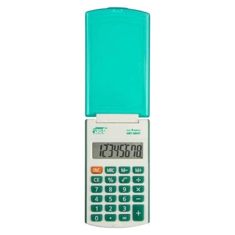 Calculadora De Bolsillo Fast Cbt 39217 8d Verde 2x100