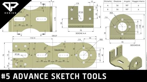 Learning Solidworks 5 Advance Sketch Tools 2d Sketch Commands