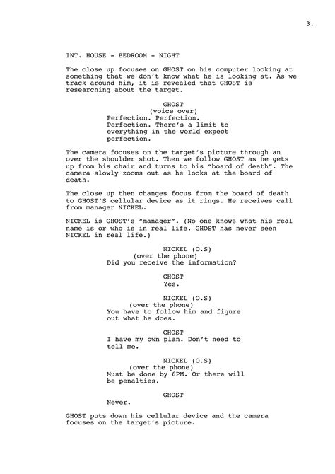 Ghost Script Final Pdf
