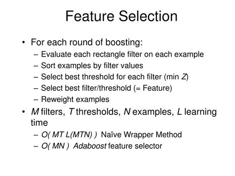 Ppt Adaboost Algorithm And Its Application On Object Detection Powerpoint Presentation Id