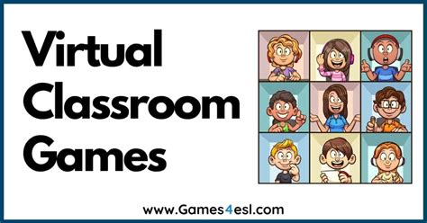 5 Fun Virtual Classroom Games And Activities Games4esl