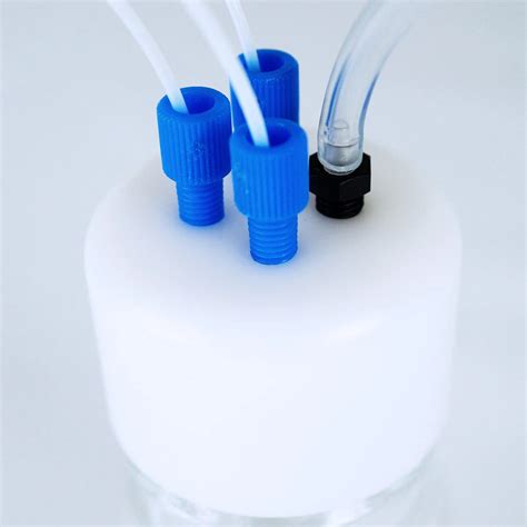 Microfluidic Reservoir Gl45 Bottle Cap L 100 Ml 24 Ports