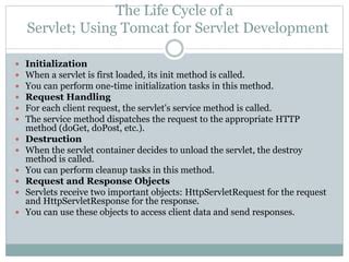 Server Programming In Java Handling Requests And Responses