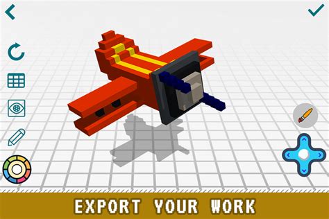 Voxel Editor 3d Pixel Art Builder Creator 2018 Apk For Android