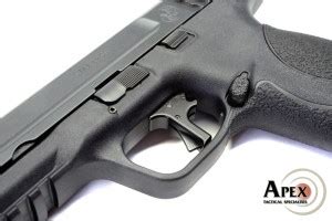 Apex Unveils New Flat Faced Forward Set Trigger For M P Pistols Apex Tactical Specialties