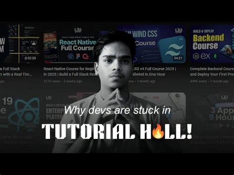 Stop Watching Coding Tutorials Now 😱 How To Get Out Of Tutorial Hell Khan Abdul Rehman