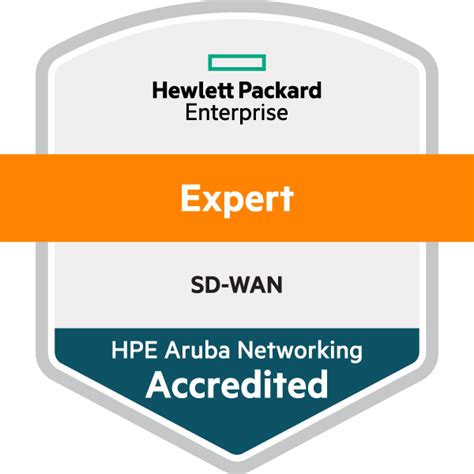 Aruba Accredited Sd Wan Expert Credly