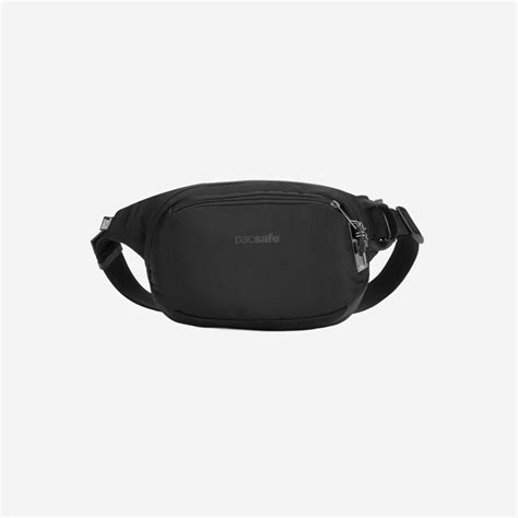 팩세이프 바이브 100 안티 테프트 힙 팩 블랙 Pacsafe Kream