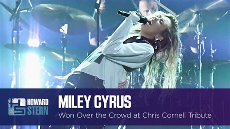 How Miley Cyrus Won Over The Crowd At Chris Cornells Tribute Concert