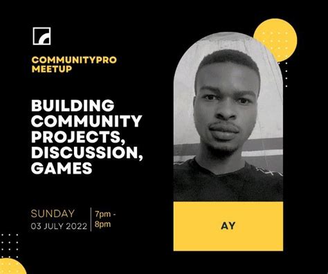 Ayomide Bamigboye On Linkedin Event Communityprojects