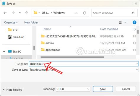 Instructions To Delete Large Folders