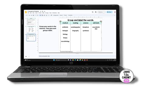 List Group Label Strategy Jan S File Cabinet