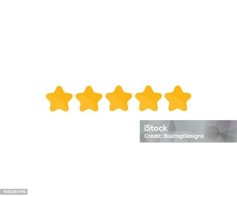 5 성급 고객 제품 평가 검토 5 성급 골드 별 비율 아이콘 온라인 평가 개념입니다 고객 리뷰 피드백 아이콘 벡터 디자인 및 그림 1위에 대한 스톡 벡터 아트 및 기타