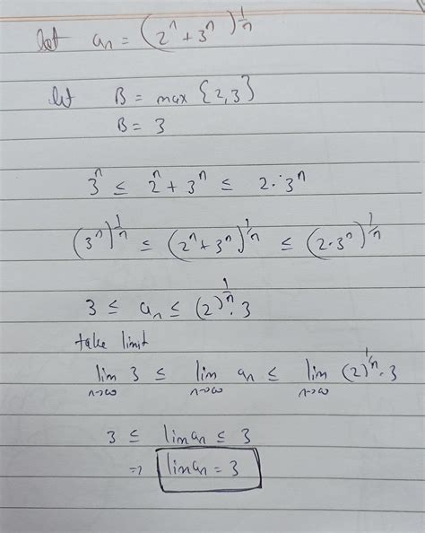 How To Use Sandwich Theorem Here