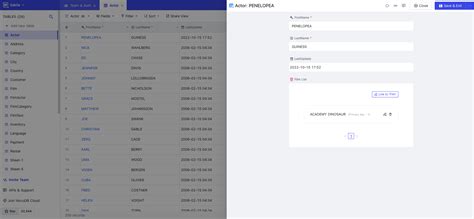 expanded form nocodb