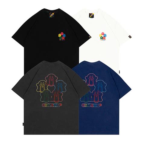 Grafwu Five Ring Olympic Cute Ghost T Shirts Grafandwu