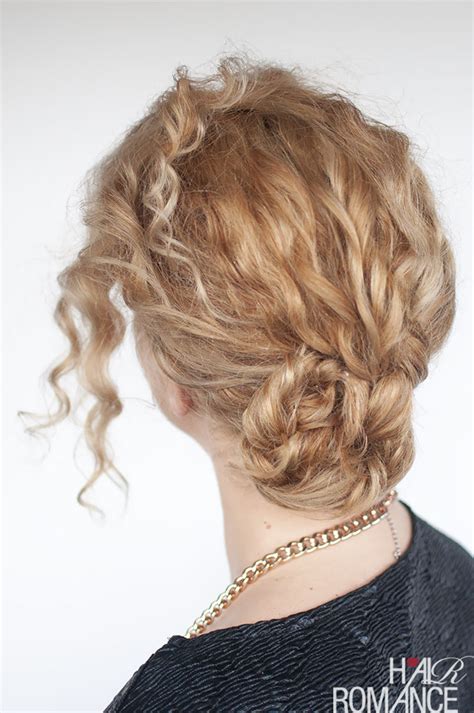 French Braid Messy Bun Tutorial