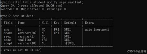 Mysql练习（四） Csdn博客