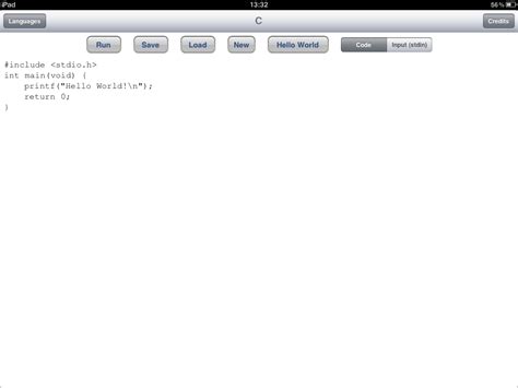 Сборник редакторов кода For Ipad And Iphone для Си Javascript Php Html Css и др Codetogo