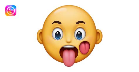 Face With Tongue Sticking Out Crazy Emoji Emoji Ai Emoji Generator
