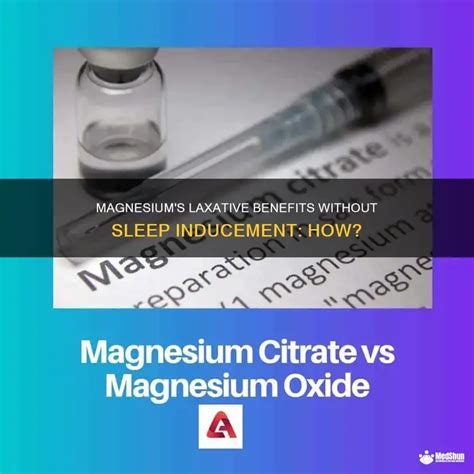 Magnesiums Laxative Benefits Without Sleep Inducement How Medshun